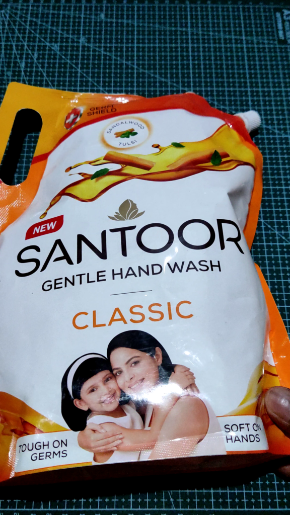 Santoor Classic Handwash Refill, 1500ml: Hygiene and Convenience in ...